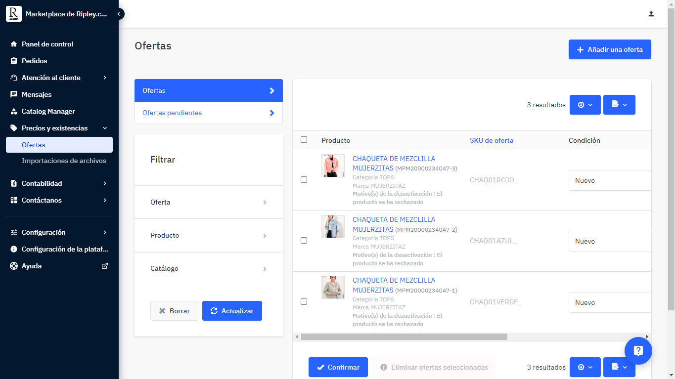 ¿Cómo Modificar Individualmente los Atributos y Actualizar las Ofertas ...
